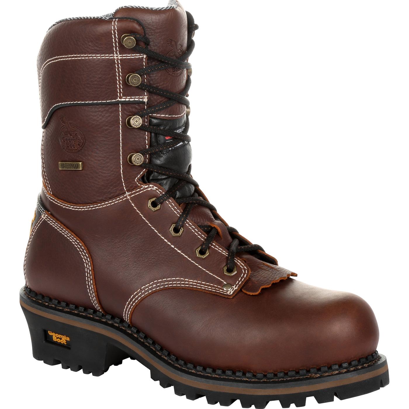 #GB00262, Georgia Boot AMP LT Logger Composite Toe Waterproof Insulated ... #GB00262, Georgia Boot AMP LT Logger Composite Toe Waterproof Insulated ...